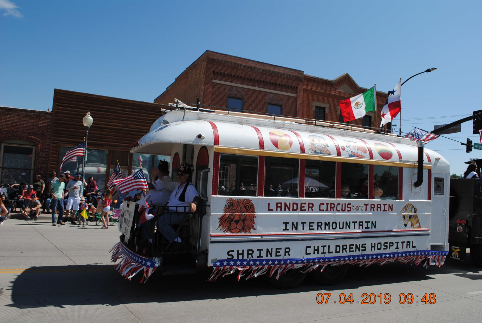 CELEBRATING OUR FIRST 4TH OF JULY PARADE “EVER” ~ LANDER WYOMING